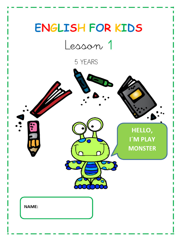 Comparto 'Libro de Inglés 5 Años Ligada' Con Usted | PDF