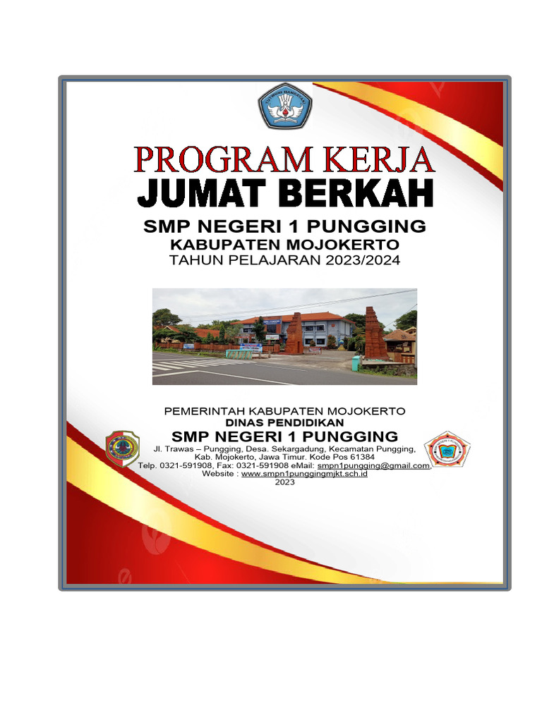 Program Kerja JUMAT BERKAH 2023 ++ | PDF