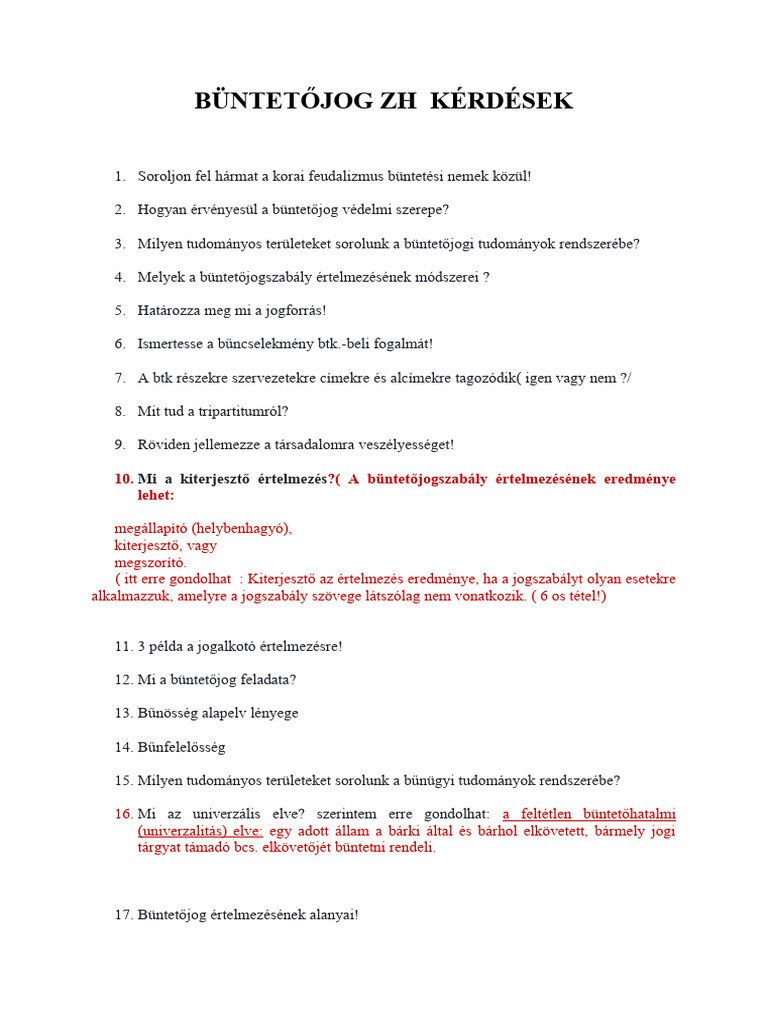 B Ntet Jog ZH K RD Sek | PDF