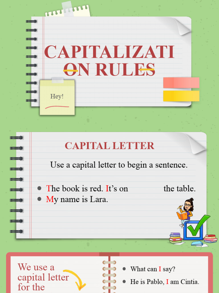 English 7 - Q4 - W4 (Capitalization) | PDF