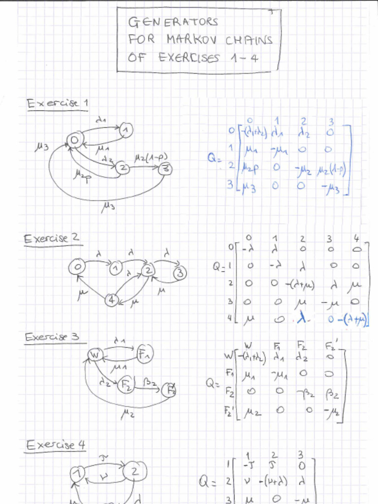 Exercises 1 - MC - Solution - Generators | PDF