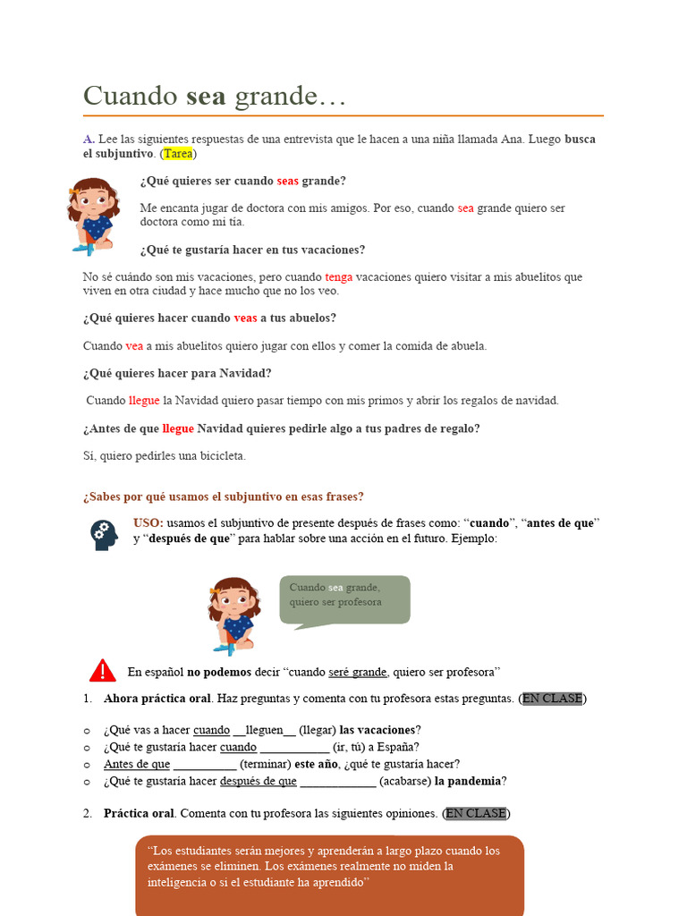 Subjuntivo de Futuro Youngmin | PDF