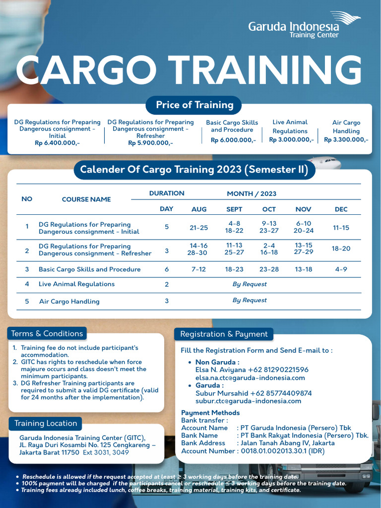 Cargo Training Courses at GITC | PDF | Service Industries | Business