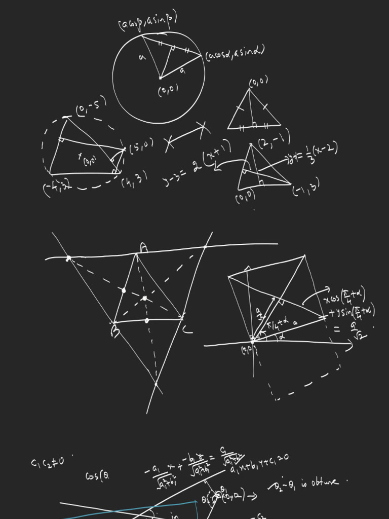 Straight Line - L-11 (Class Notes) | PDF