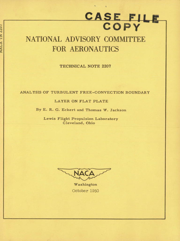 Eckert-1950-Analysis of Turbulent Free Convection Boundary Layer On ...
