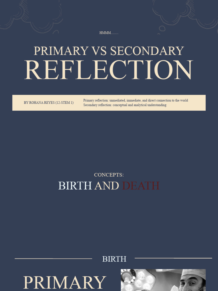 Primary vs Secondary Reflection Explained | PDF