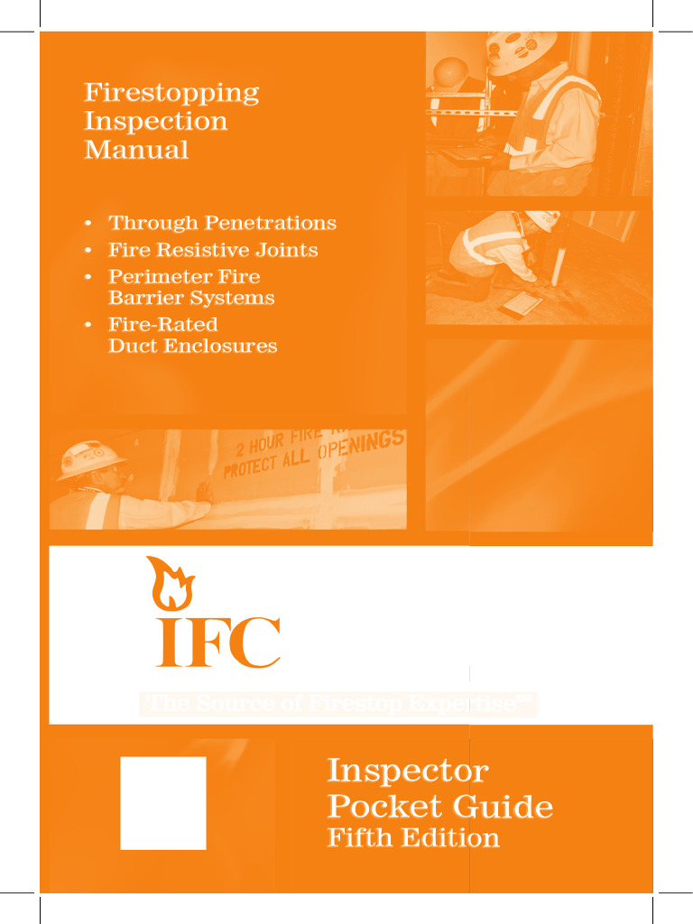 IFC - Firestopping Inspection Manual | PDF