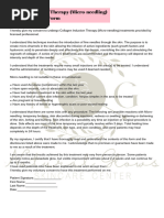 Laser Light Consent Form | PDF