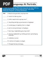 Kaukulan NG Pangngalan 6 Worksheet 3 | PDF