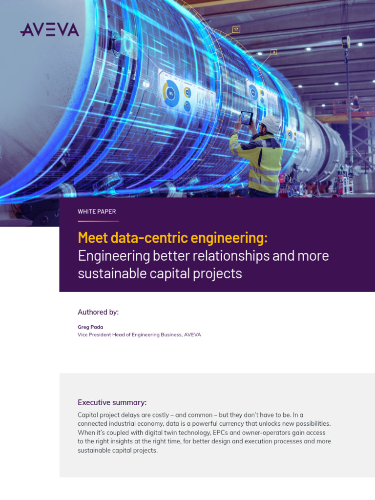 Meet Data-Centric Engineering:: Engineering Better Relationships and More Sustainable Capital ...