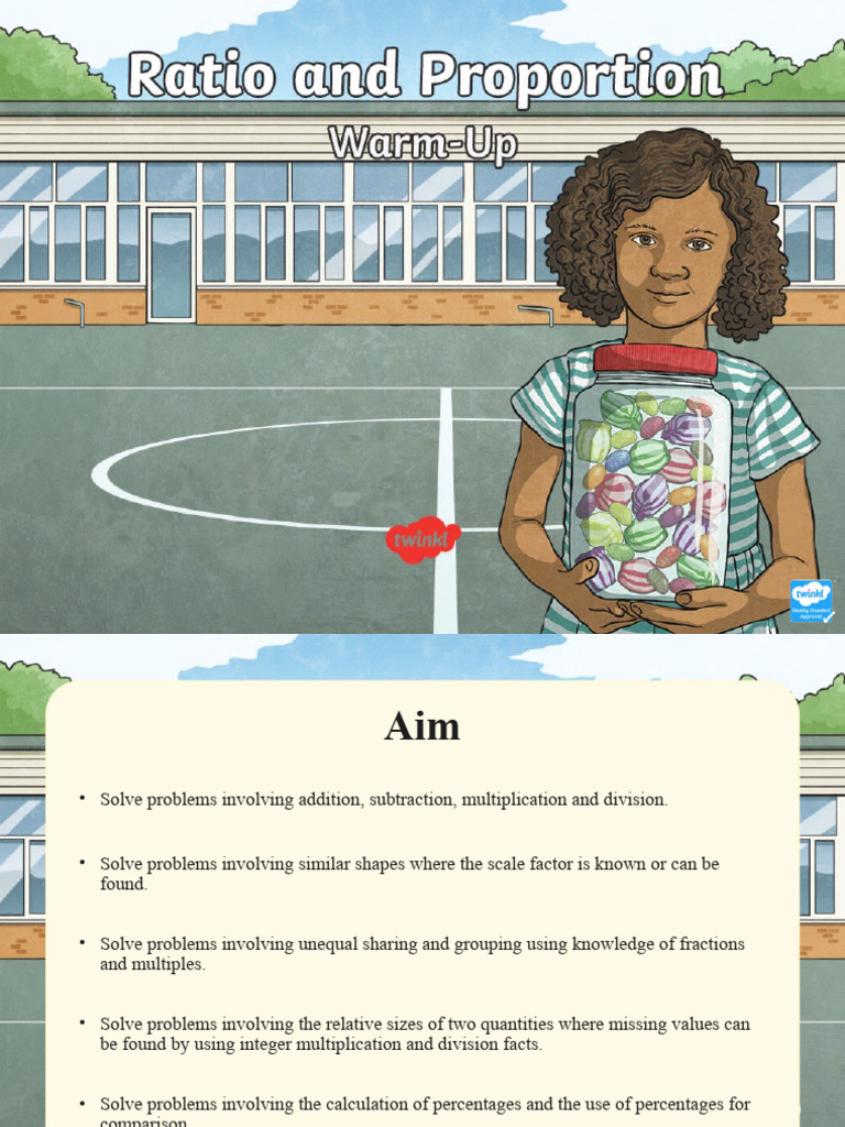 Ratio and Proportion Warmup Powerpoint | PDF | Teaching Methods ...