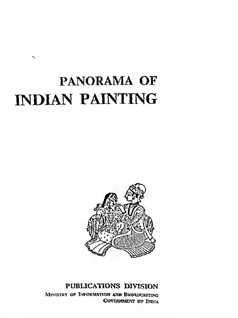Panorama of Indian Painting - Text | PDF