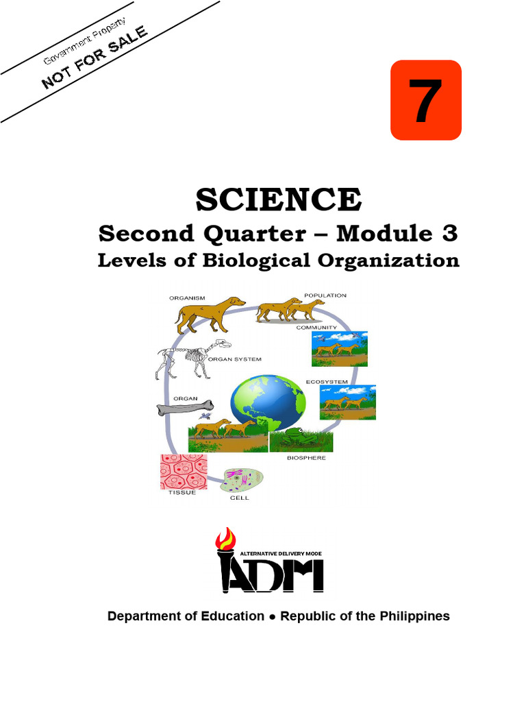 Science 7 Q2 - M3 | PDF | Organisms | Tissue (Biology)