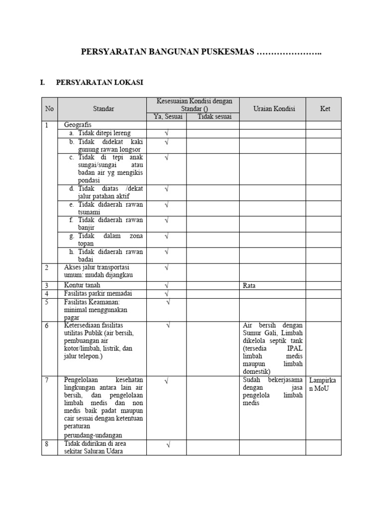 Instrumen Pemeriksaan | PDF
