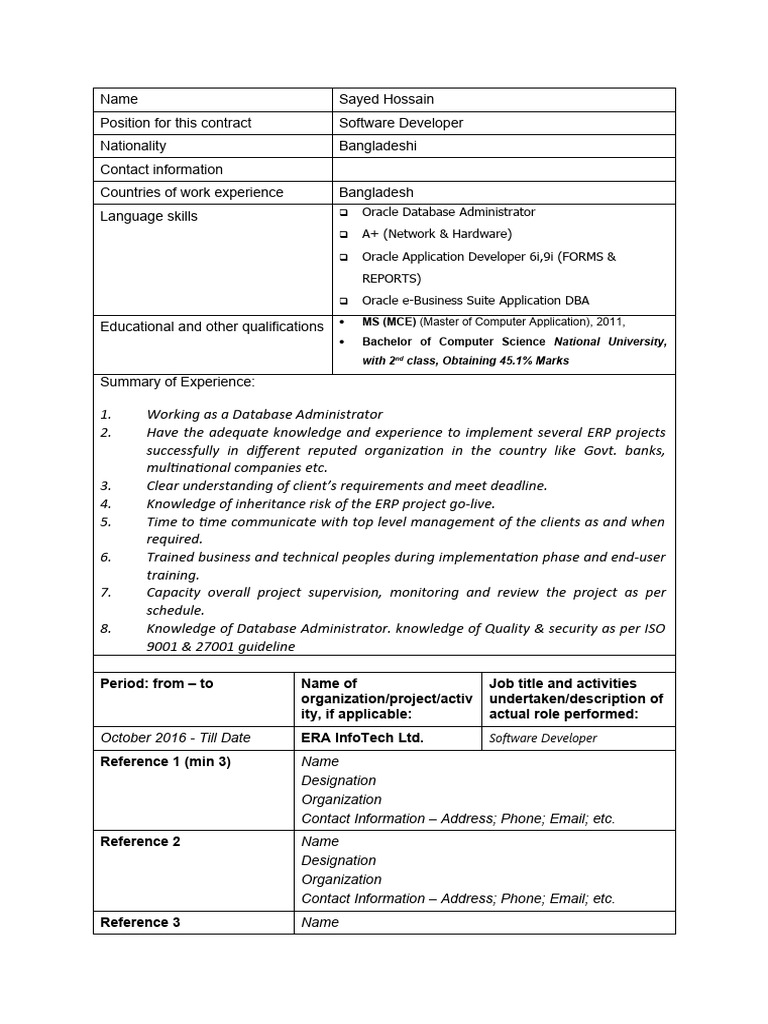 08 Developer Sayeed Hossain | PDF | Databases | Computing 08 Developer Sayeed Hossain | PDF | Databases | Computing