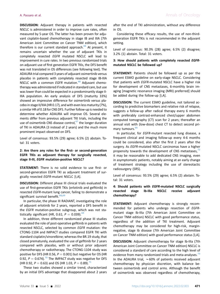 ESMO 2022 EGFR Mutant Non-Small-Cell Lung Cancer 6 | PDF | Epidermal ... ESMO 2022 EGFR Mutant Non-Small-Cell Lung Cancer 6 | PDF | Epidermal ...