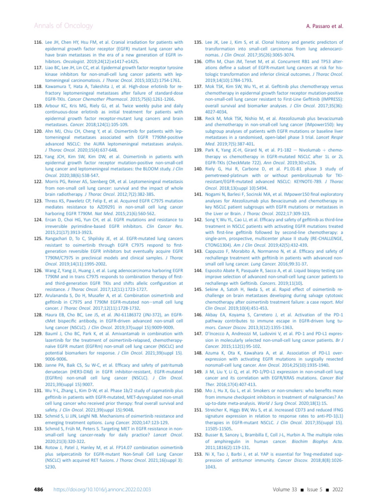 ESMO 2022 EGFR Mutant Non-Small-Cell Lung Cancer 21 | PDF | Epidermal Growth Factor Receptor ...