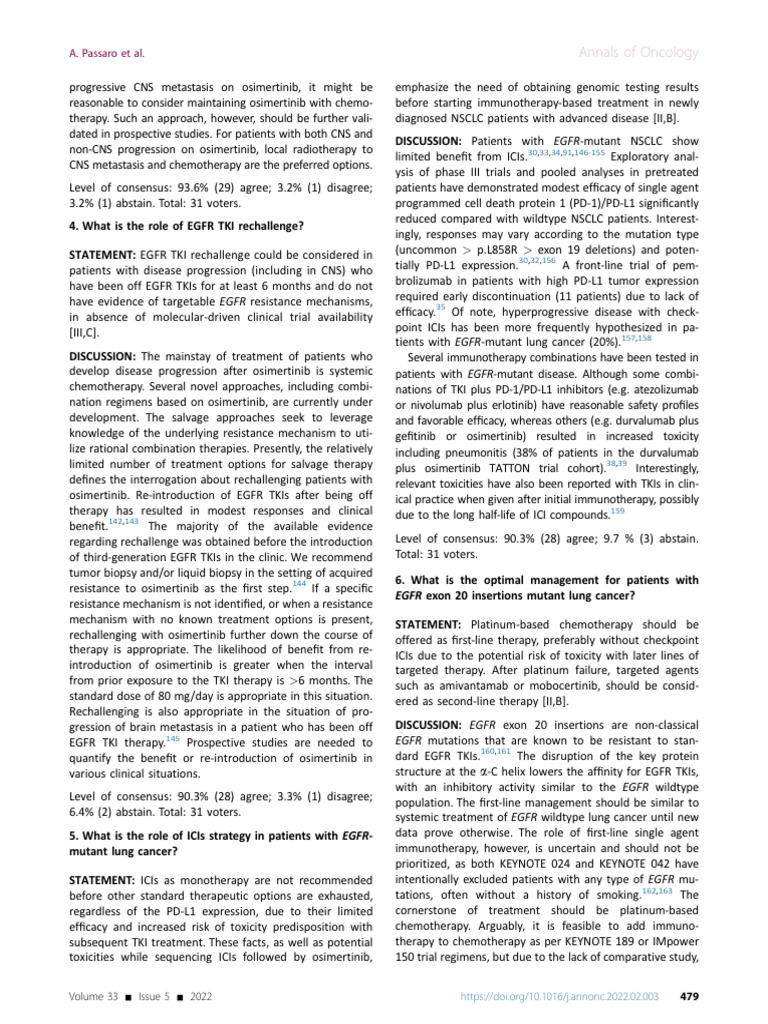 ESMO 2022 EGFR Mutant Non-Small-Cell Lung Cancer 14 | PDF | Epidermal Growth Factor Receptor ...