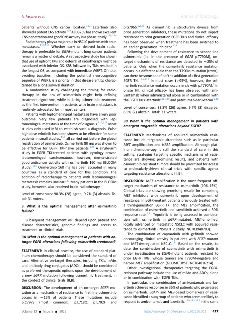 ESMO 2022 EGFR Mutant Non-Small-Cell Lung Cancer 12 | PDF | Epidermal Growth Factor Receptor ...