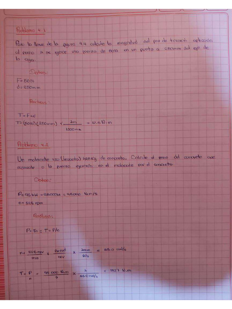 Cap4 Ejercicios | PDF