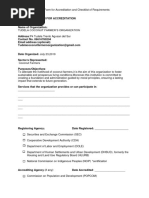 Annex C Application Form and Checklist of Requirements | PDF | Welfare | Employment