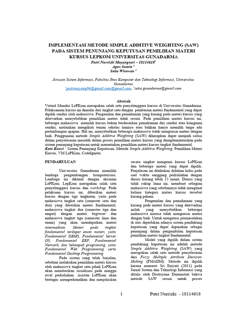 JURNAL | PDF
