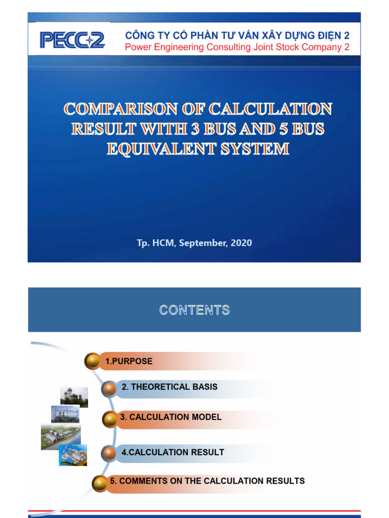 Comparison of Calculation Result of 3 Bu | PDF | Electrical Network | Physical Sciences