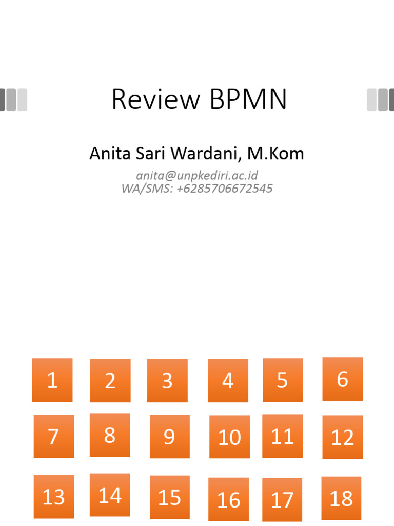 Materi 4 - Elemen BPMN | PDF