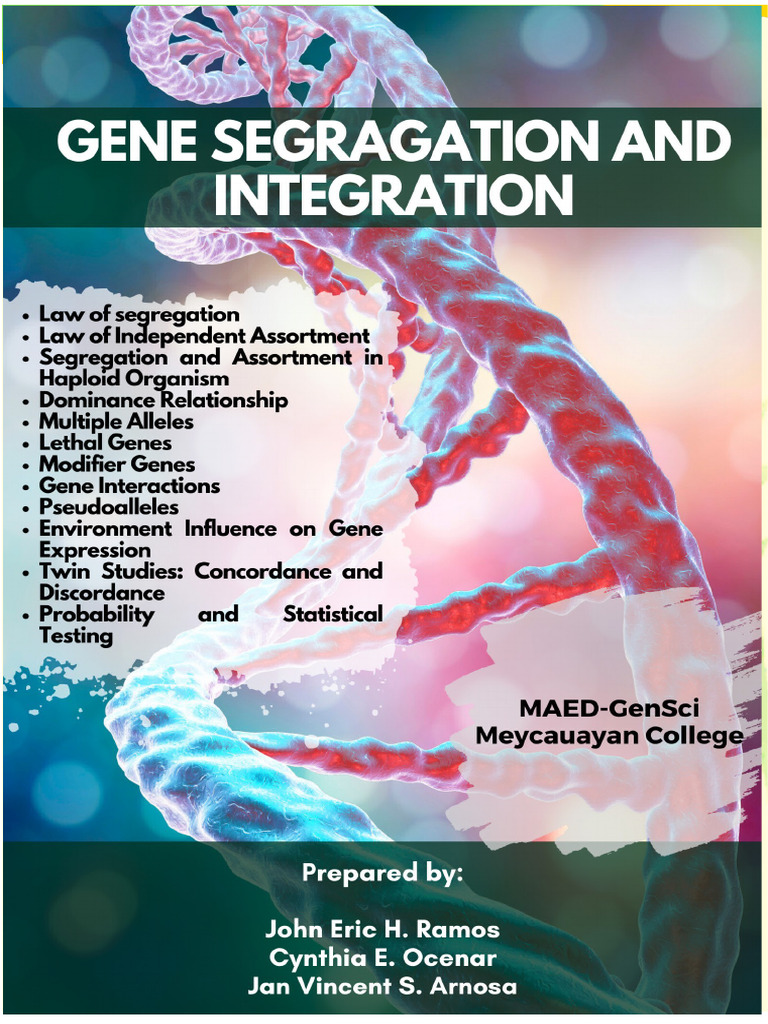 Gene Segregation & Integration | PDF