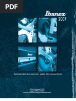 Fender Color Chart | PDF