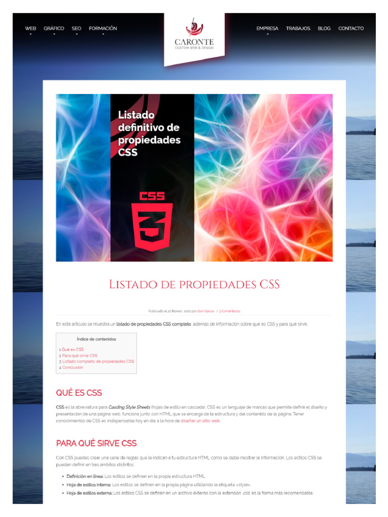 Listado de Propiedades Css 2023 09 20 14 - 31 - 02 | PDF