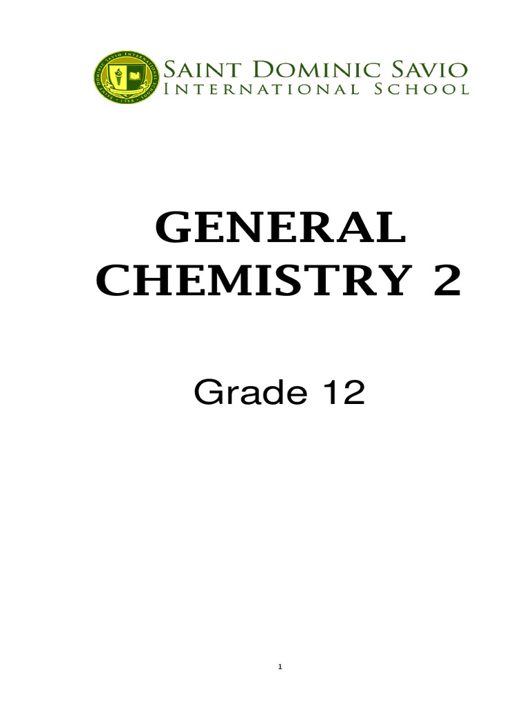 12 General Chemistry 2 | PDF | Intermolecular Force | Liquids