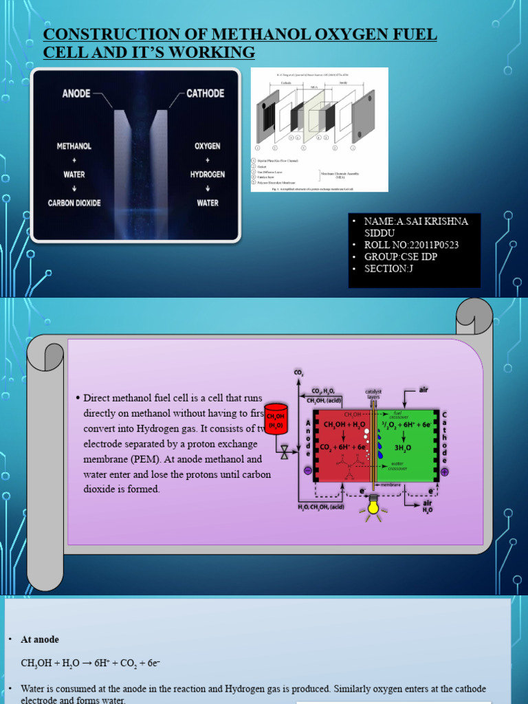 Methanol Oxygen | PDF