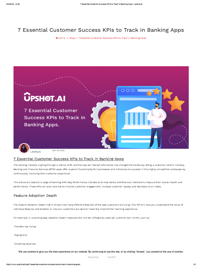 7 Essential Customer Success KPIs To Track in Banking Apps - Upshot ...