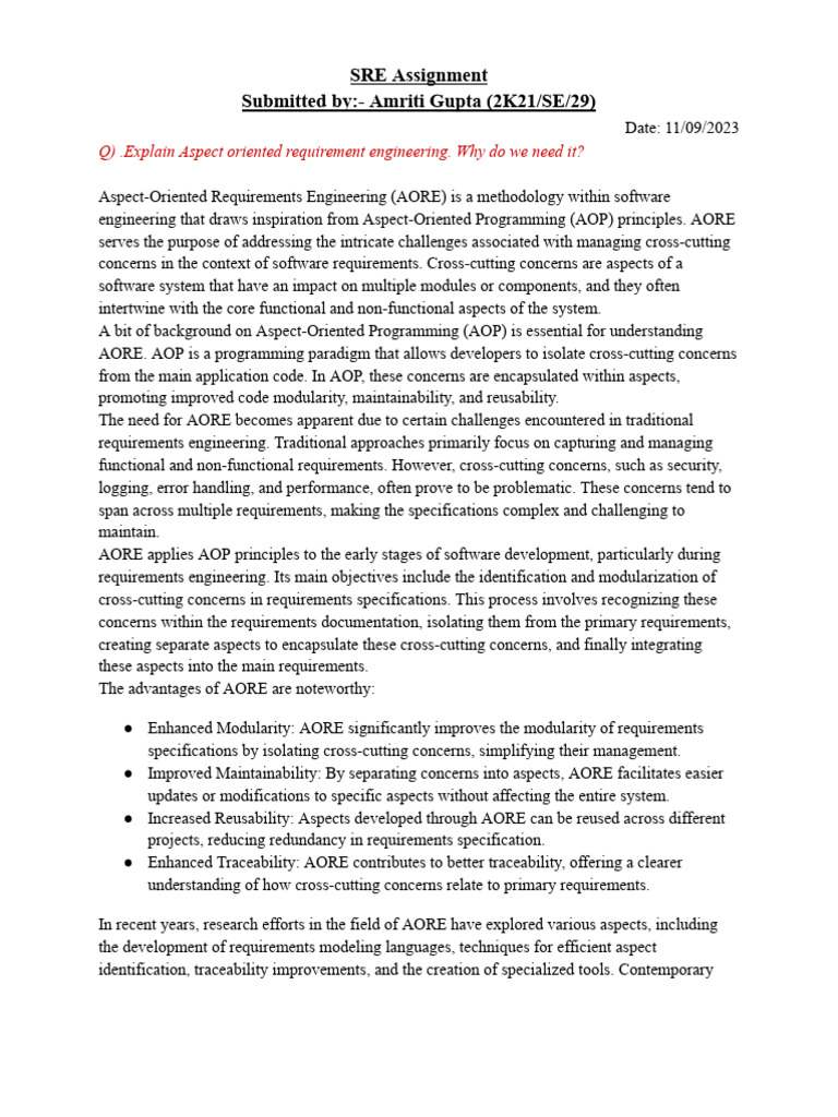 Sre Assignment | PDF | Agent Based Model | Software Development