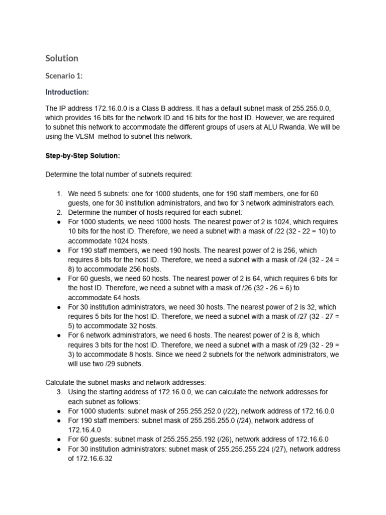 Networks Summative | PDF | Ip Address | Computer Network