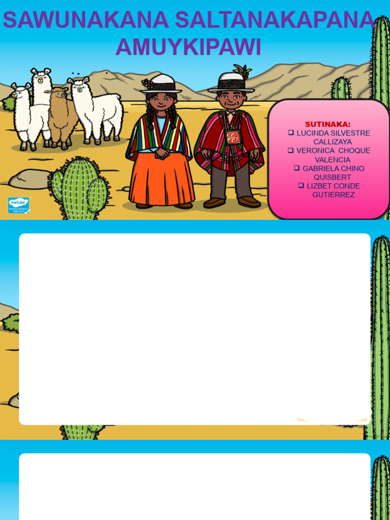 Aymara Exposicion 1 | PDF