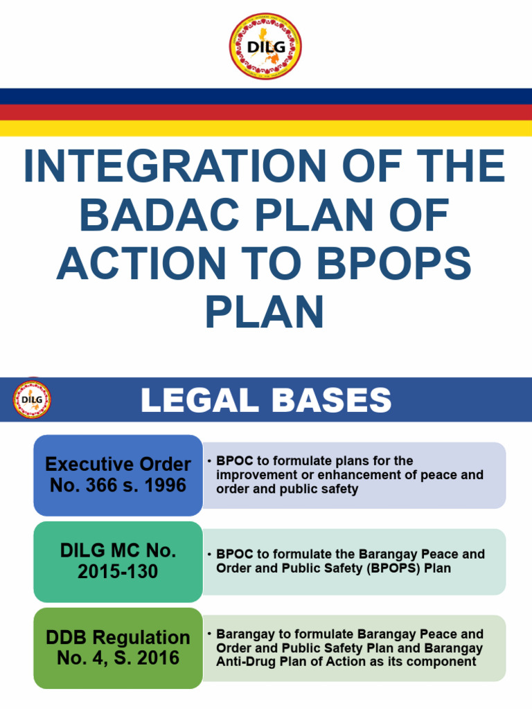 Module 3 - Integration of BADAC Plan To BPOPS - NBOO | PDF | Emergency ...