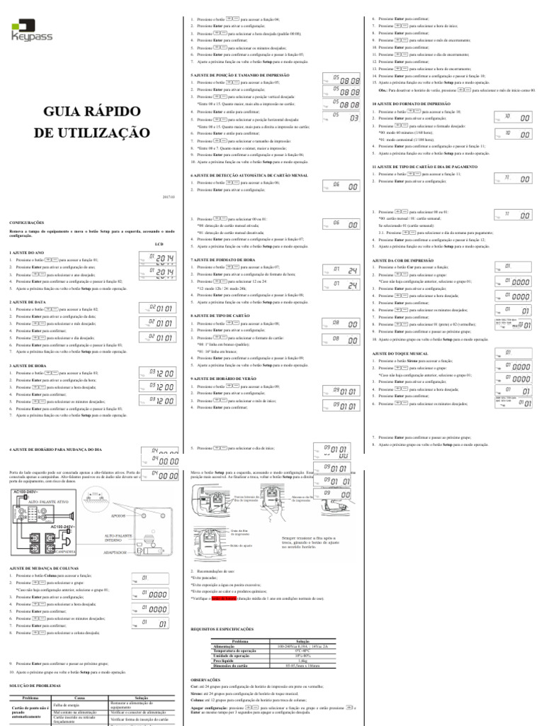 Manual REP KP20 | PDF