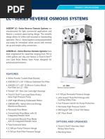 Specification of Reverse Osmosis Plants | PDF | Transparent Materials ...