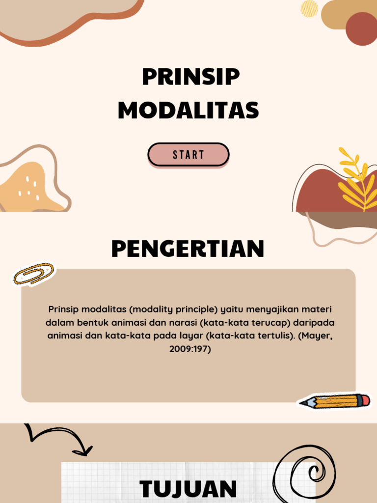 Prinsip Modalitas | PDF | Seni | Komputer
