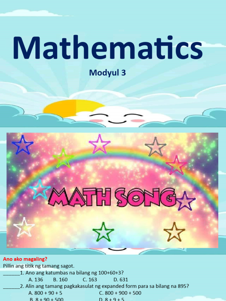 Math M3 | PDF