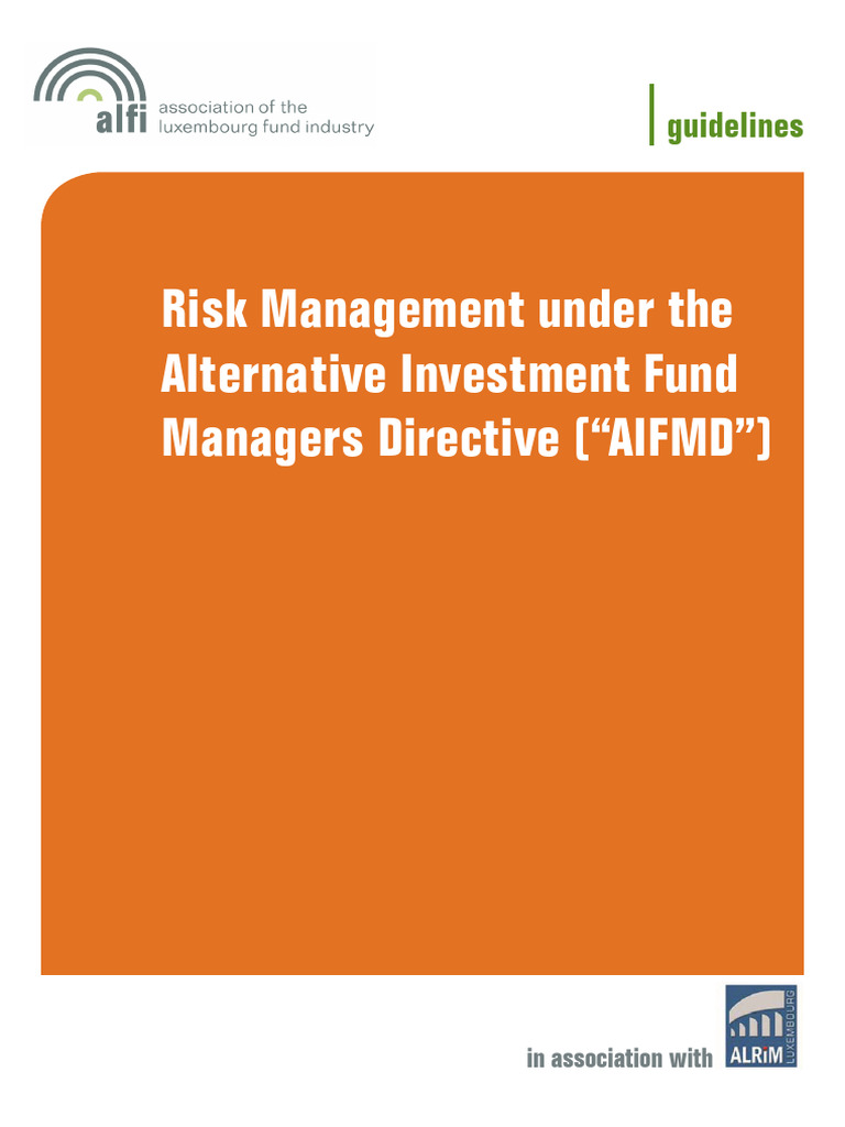 Risk Management Under AIFMD | Download Free PDF | Risk Management | Risk