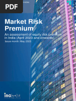 India Equity Risk Premium 2024 Analysis | PDF | Valuation (Finance ...