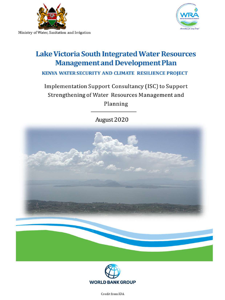 Lake Victoria South Basin Management Plan | PDF