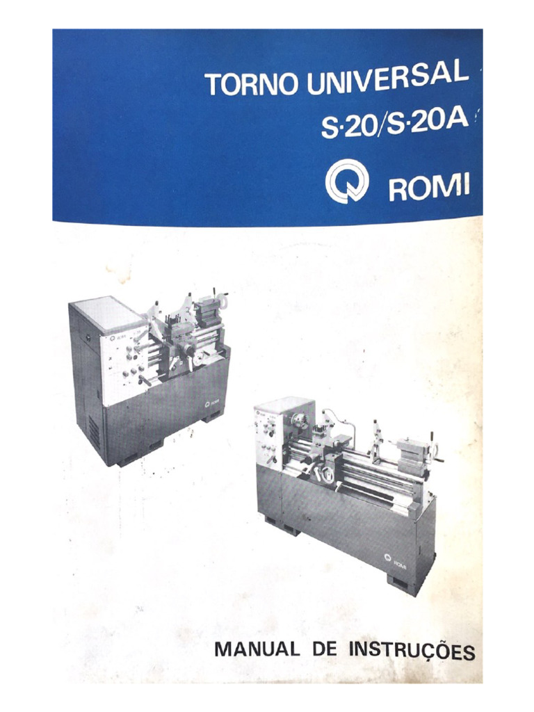 Romi - S20 - S20A | PDF
