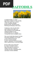 Daffodils Poetic Devices | PDF | Poetry | Poetic Devices