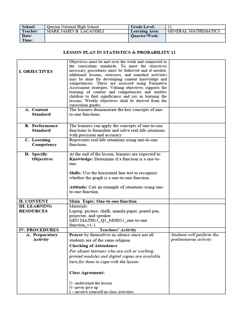 Lp-Rymart Cot 1 | PDF | Function (Mathematics) | Learning