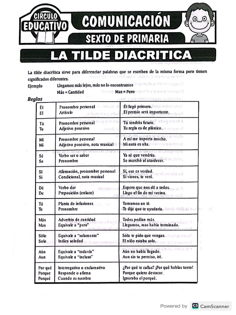 Acento Diacrítico 9 | PDF