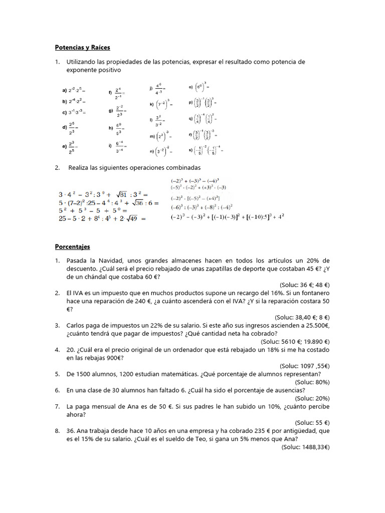 Ej. Repaso 2ºESO.docx | PDF